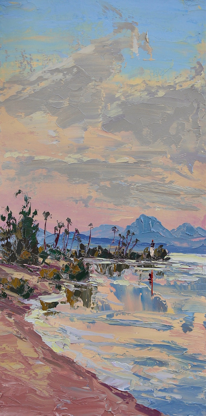 The Beach (unframed) – Fanning Paintings